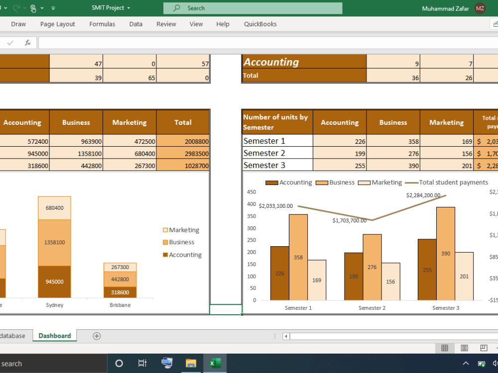 Professionally created Excel Sheet, Formula, Tables, Graphs and Charts. | Upwork