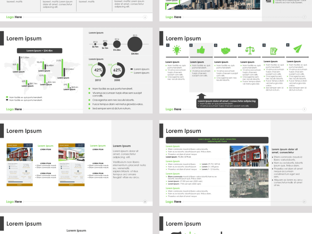 An impressive PowerPoint Presentations with infographics slides | Upwork