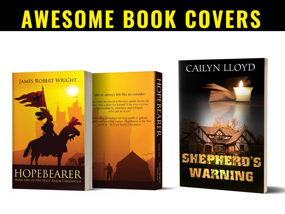 A high-quality book cover design or ebook cover design | Upwork