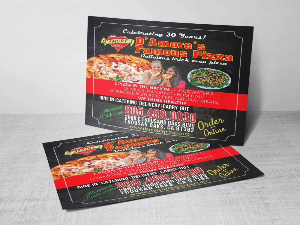 Postcard, leaflet, direct mail flyer InDesign layout to print | Upwork