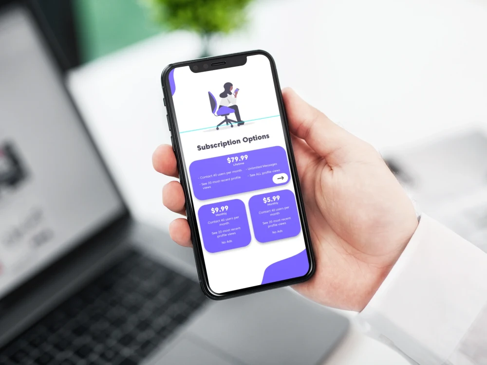 A professionally designed custom UI mockup for your project! | Upwork