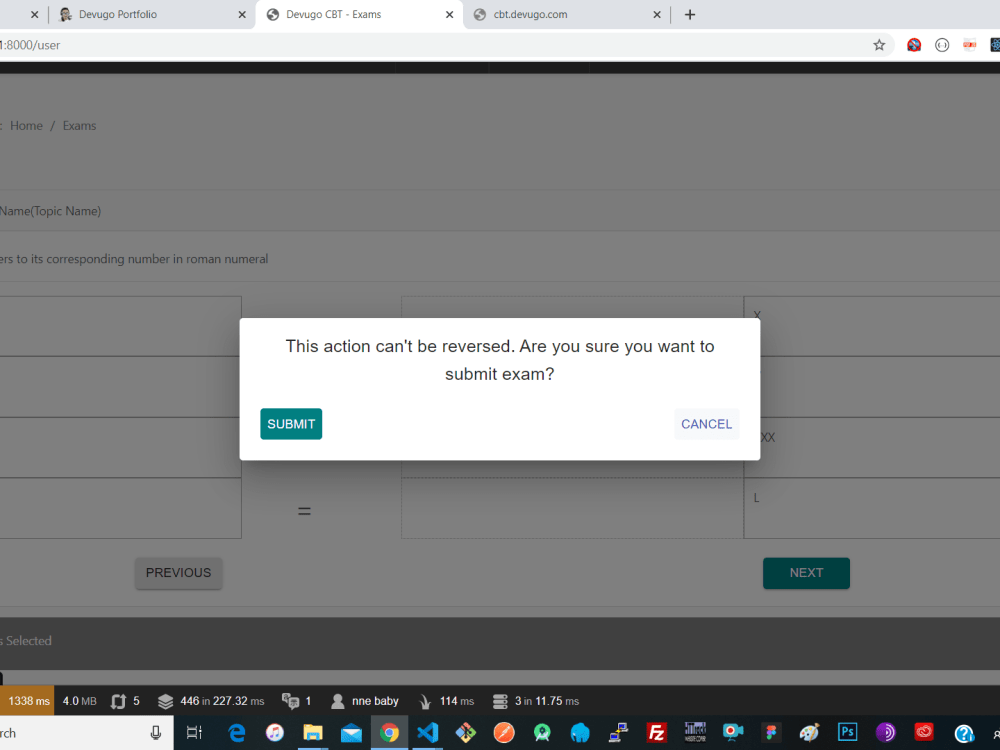 A web based CBT application | Upwork