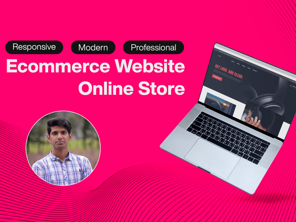 Modern eCommerce website using WordPress & Elementor | Upwork