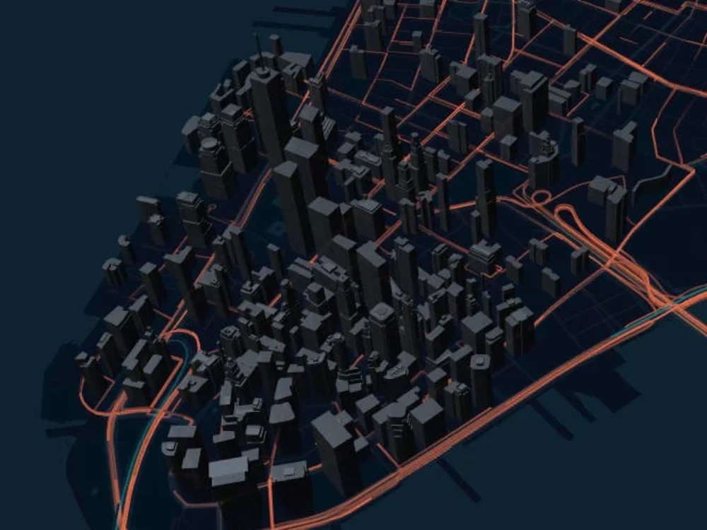 3D Map visualization fitted to your custom needs | Upwork