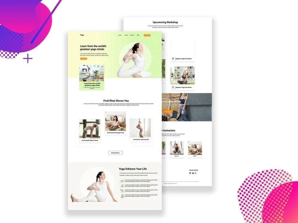 A high quality and Eye-catching Website | Upwork