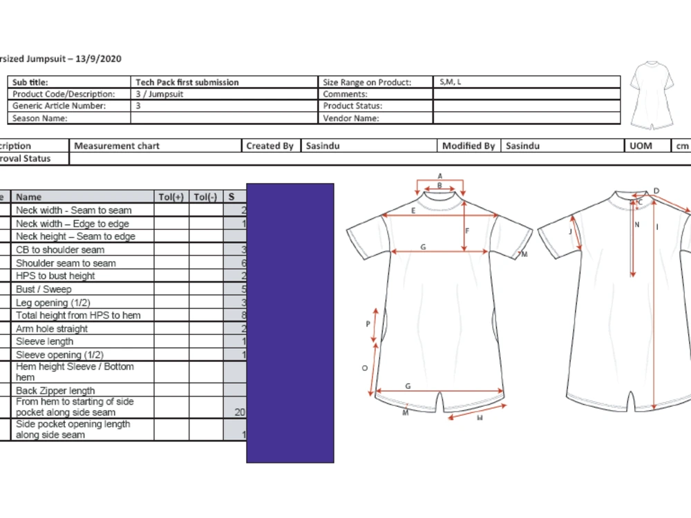 1 techpack for 1 of your garment or product design | Upwork