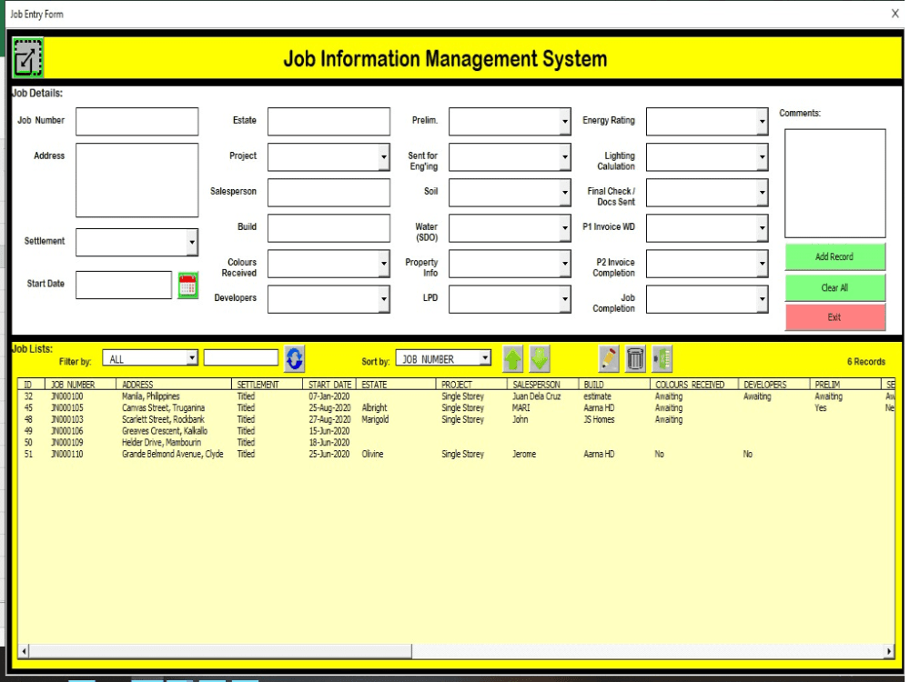 A Functionable Multi User Data Entry Form Using Vb And Ms Access Db Upwork