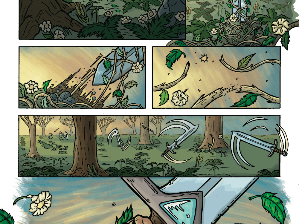 Professional, full-color comic book art | Upwork