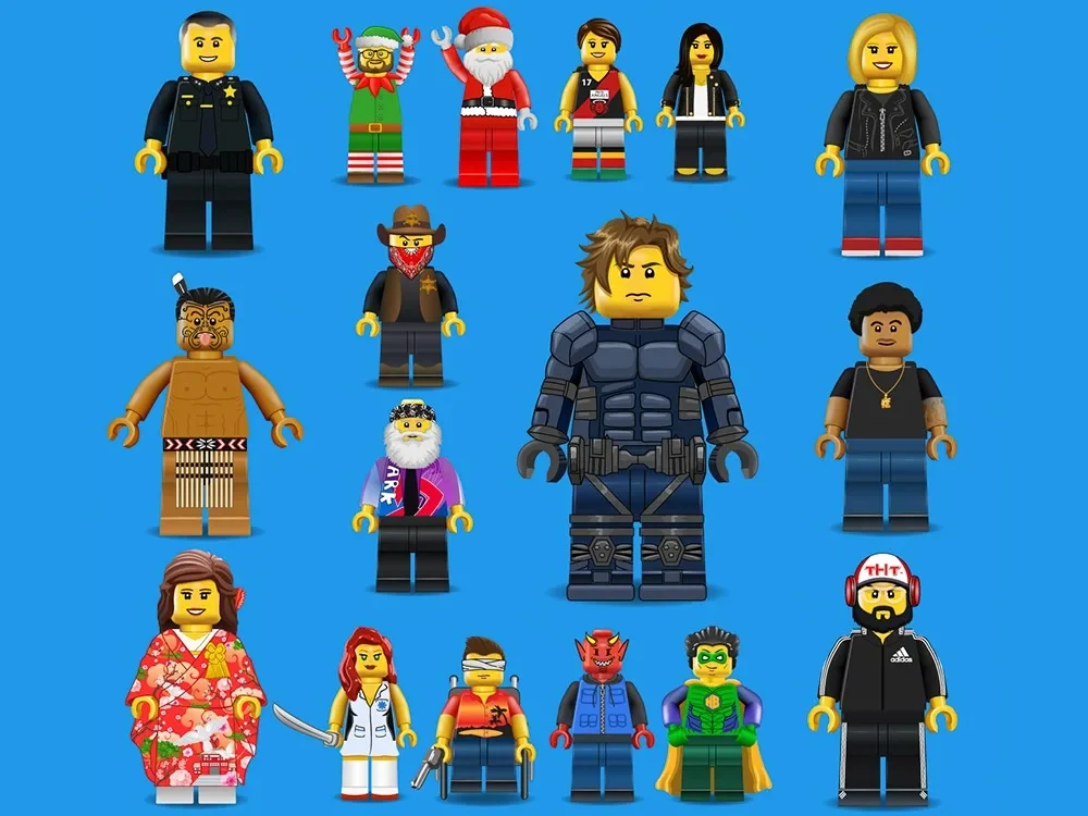 An illustration of anyone as a lego character | Upwork