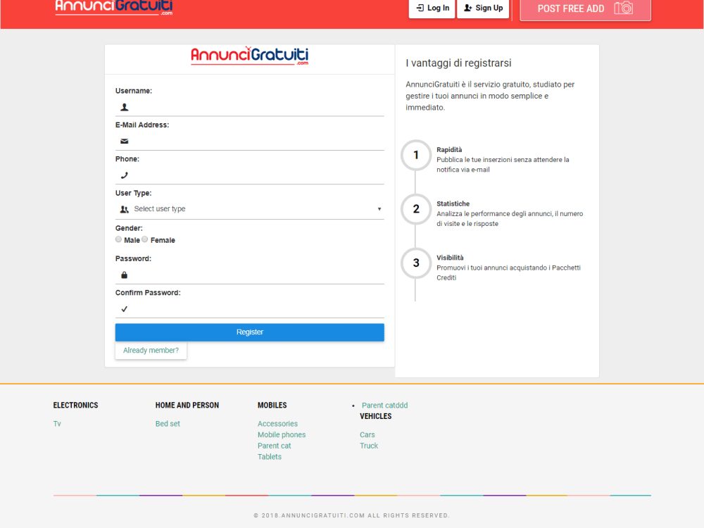 Dynamic Classified Web Application | Upwork