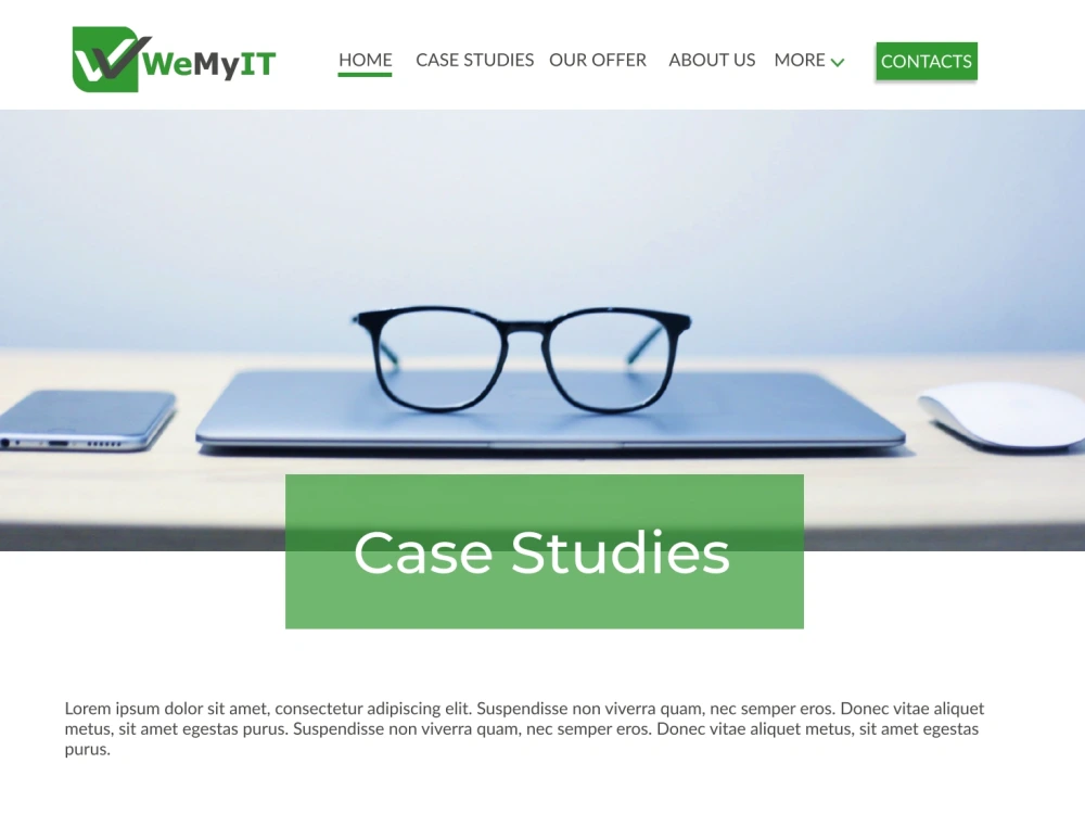 A professional HTML page | Upwork