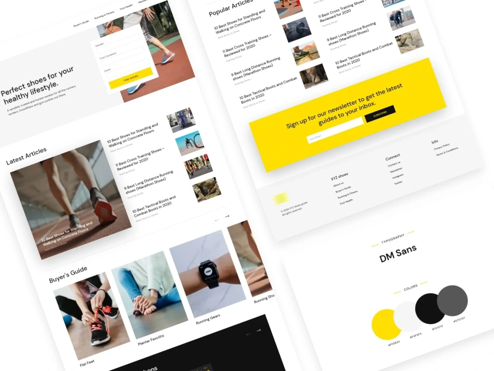 A modern and intuitive website UX/UI design (responsive) | Upwork