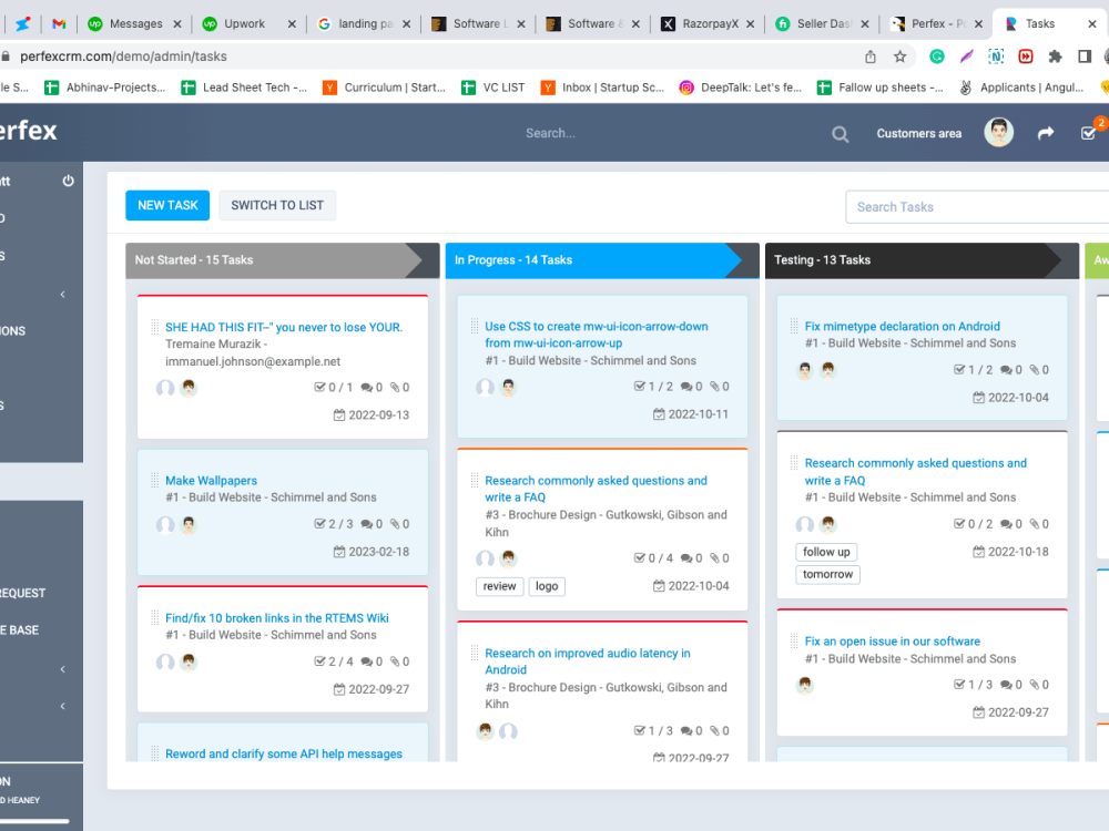 A fully Perfex CRM Source Code with 75+ Plugins | Upwork