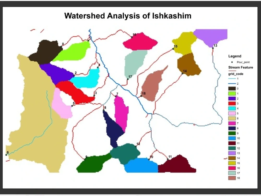 3D and 2D geological maps,contours maps,stream and hydro-geological ...