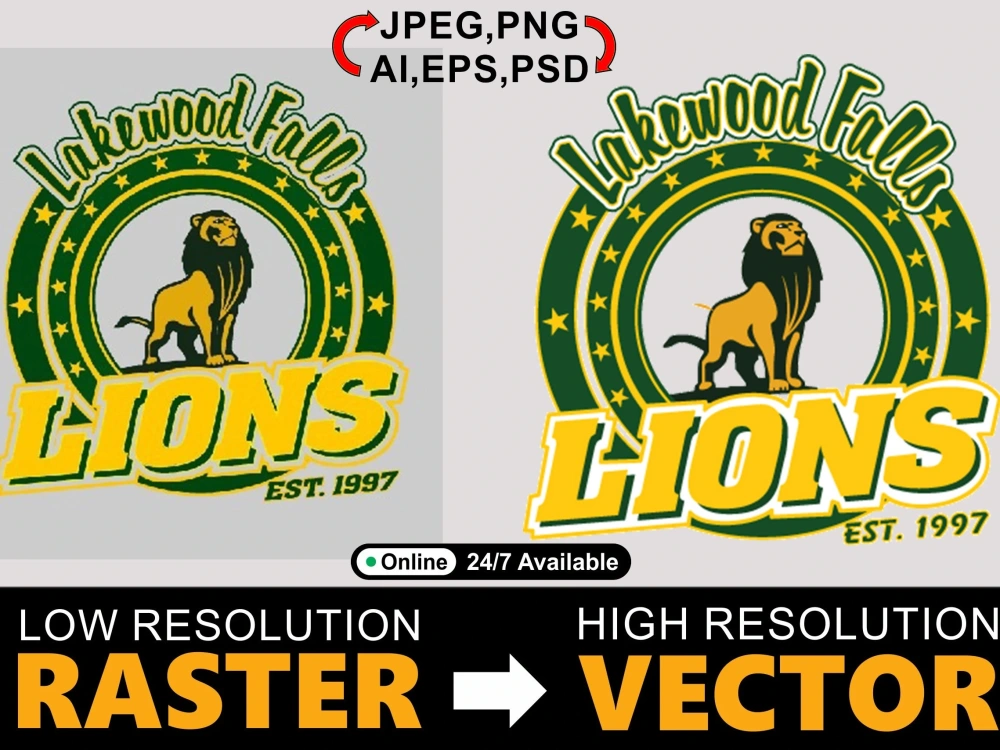 Convert sketch, logo, image in vector high quality | Upwork