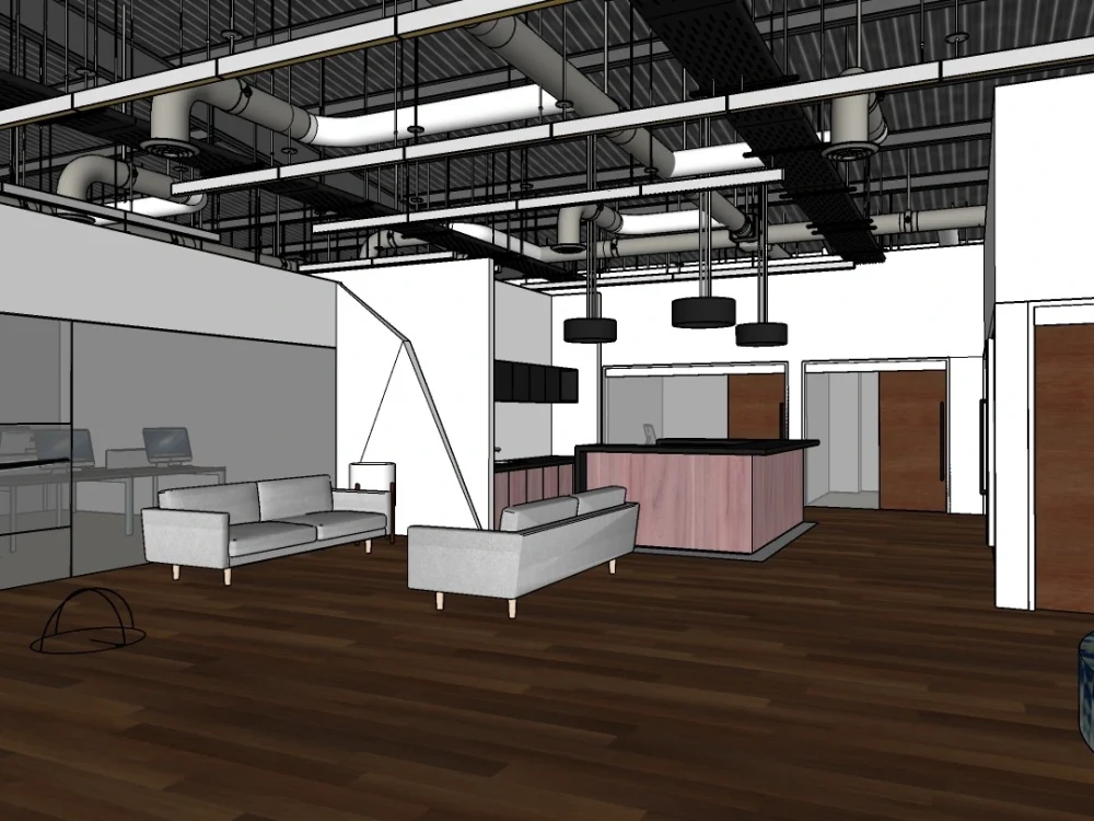 Detail 3d modeling of building, complex, floor plans, and interior ...