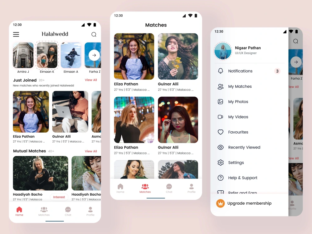 Unique app design for iOS, Android, Windows | Upwork