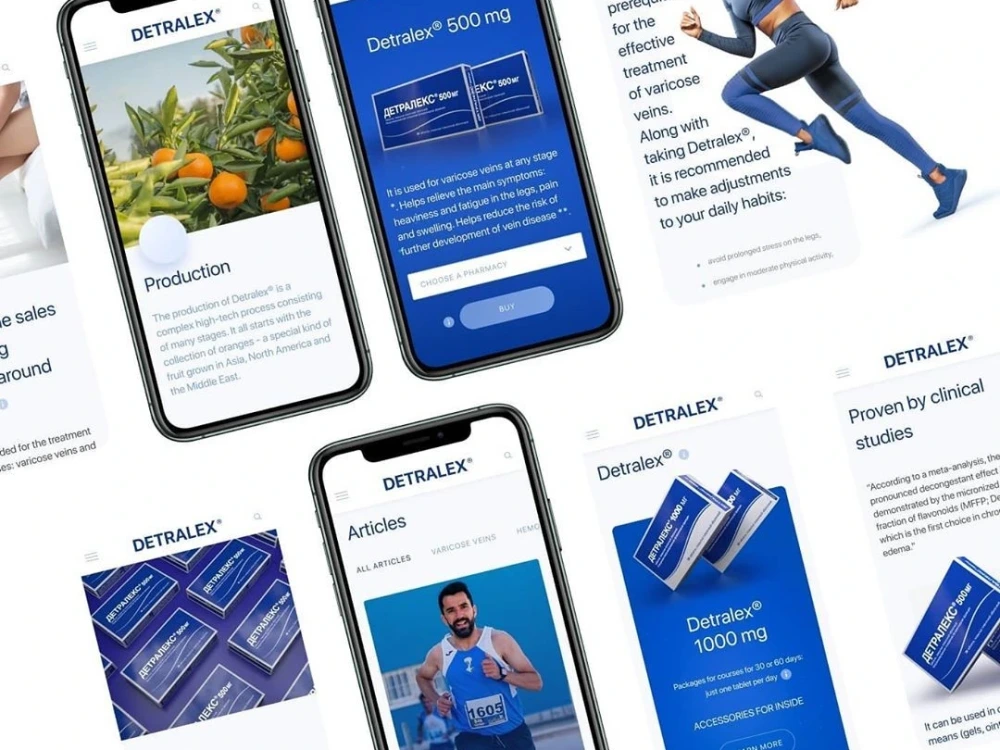 Modern, comfortable and elegant design of a website or mobile ...