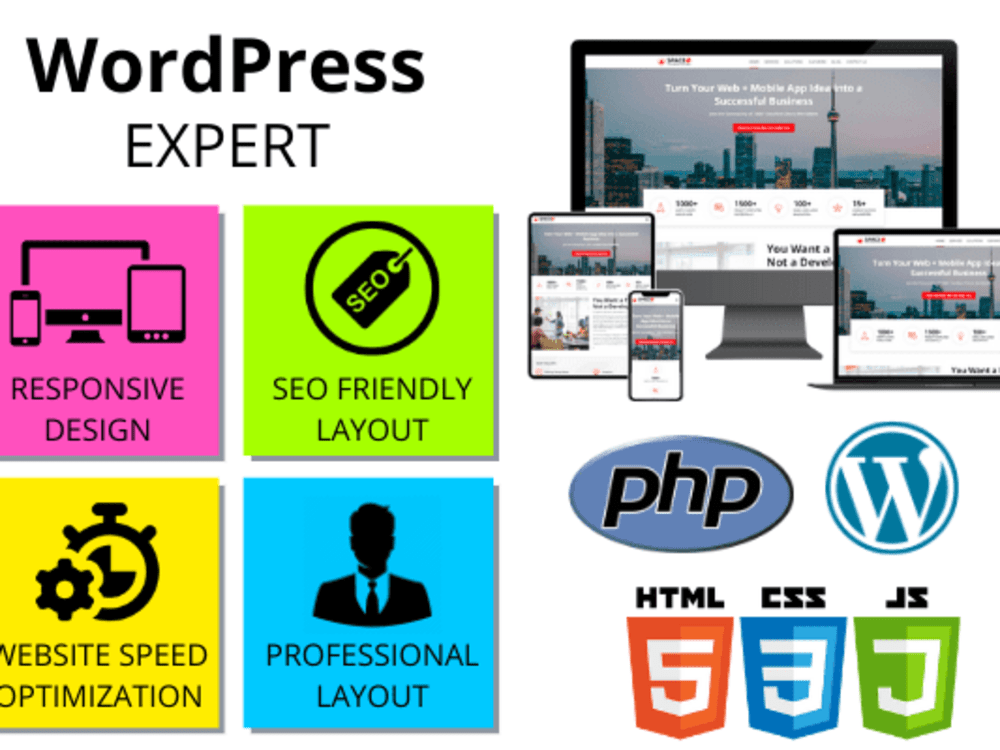 WordPress website design and development | Upwork