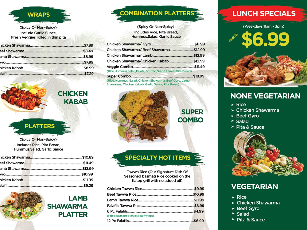 An elegant & customized food menu, restaurant menu or price list | Upwork