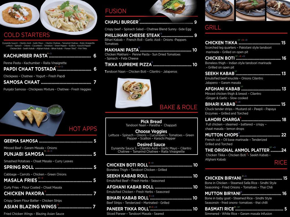 An elegant & customized food menu, restaurant menu or price list | Upwork
