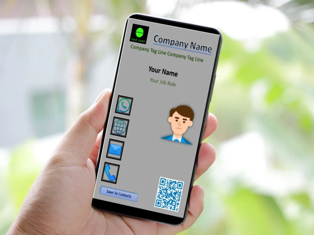 Professionally Digital Business Card | Upwork