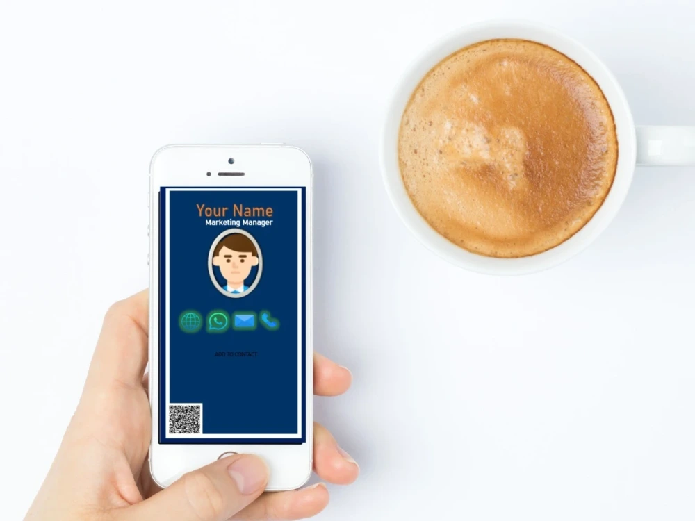 Professionally Digital Business Card | Upwork