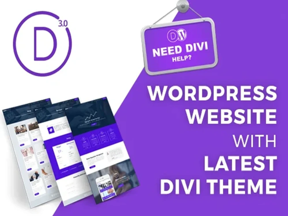 A Responsive Divi WordPress Website | Upwork