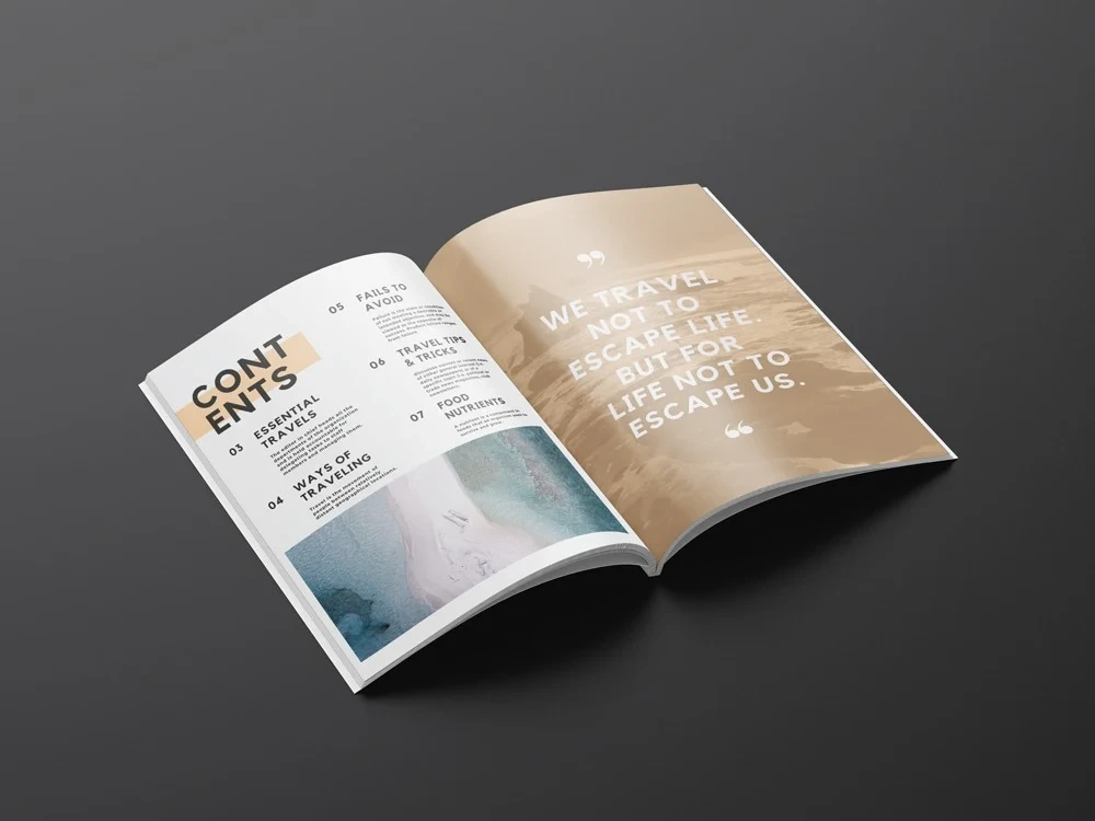 An amazing Magazine Layout and Magazine Cover | Upwork