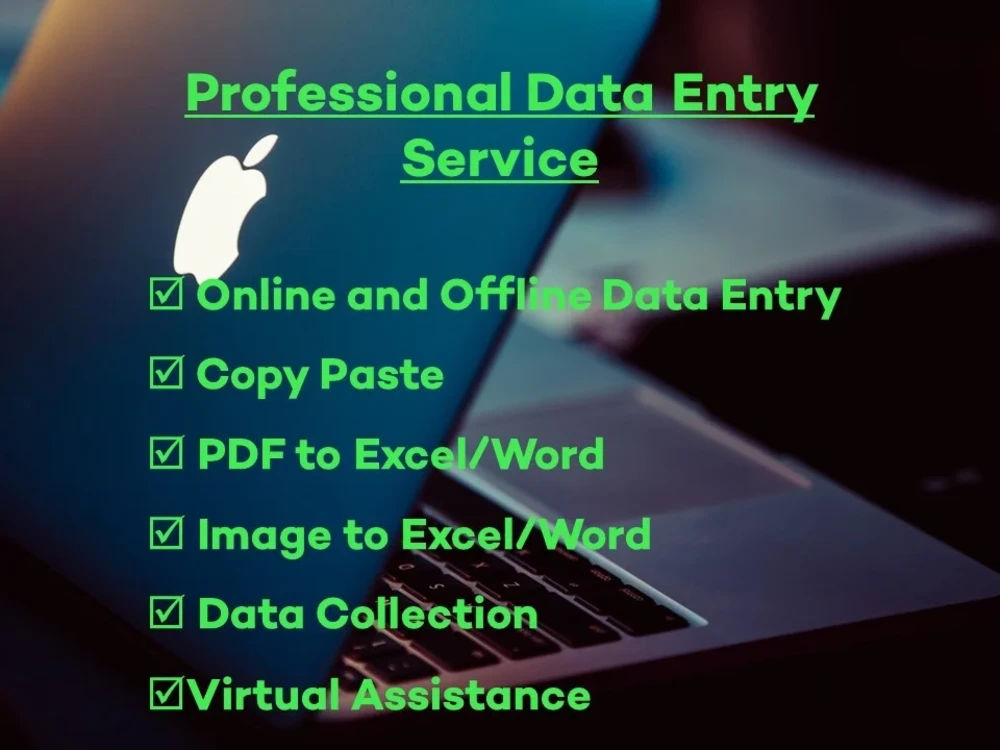Fast and accurate data entry services | Upwork