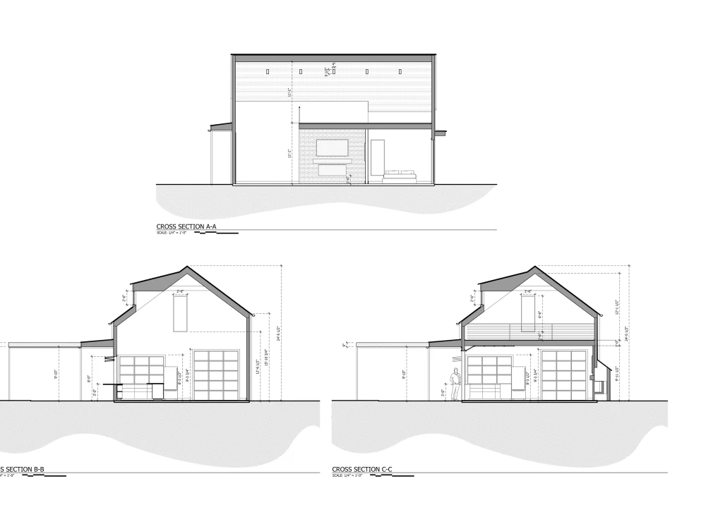 SketchUp modeling and "SketchUp LayOut" drawing/presentation drafting ...