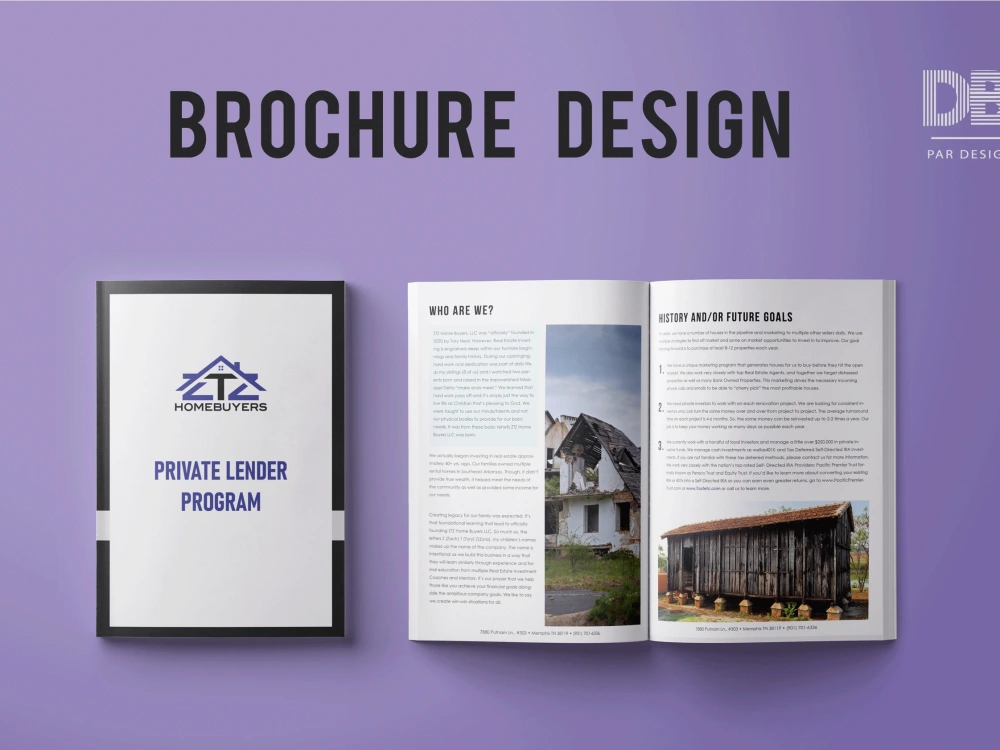 Amazing Brochure design for your business | Upwork