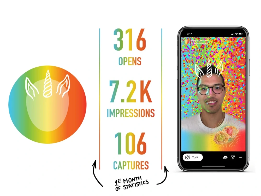 Custom AR filter for social media | Upwork