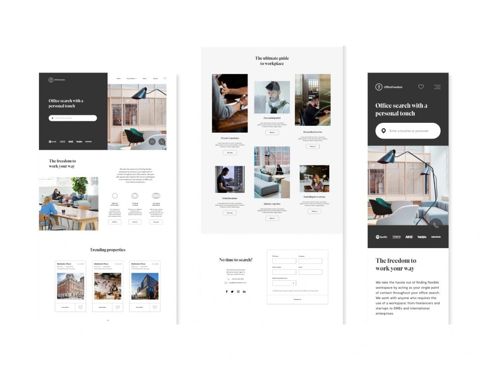 A stunning website for your business designed in Figma | Upwork