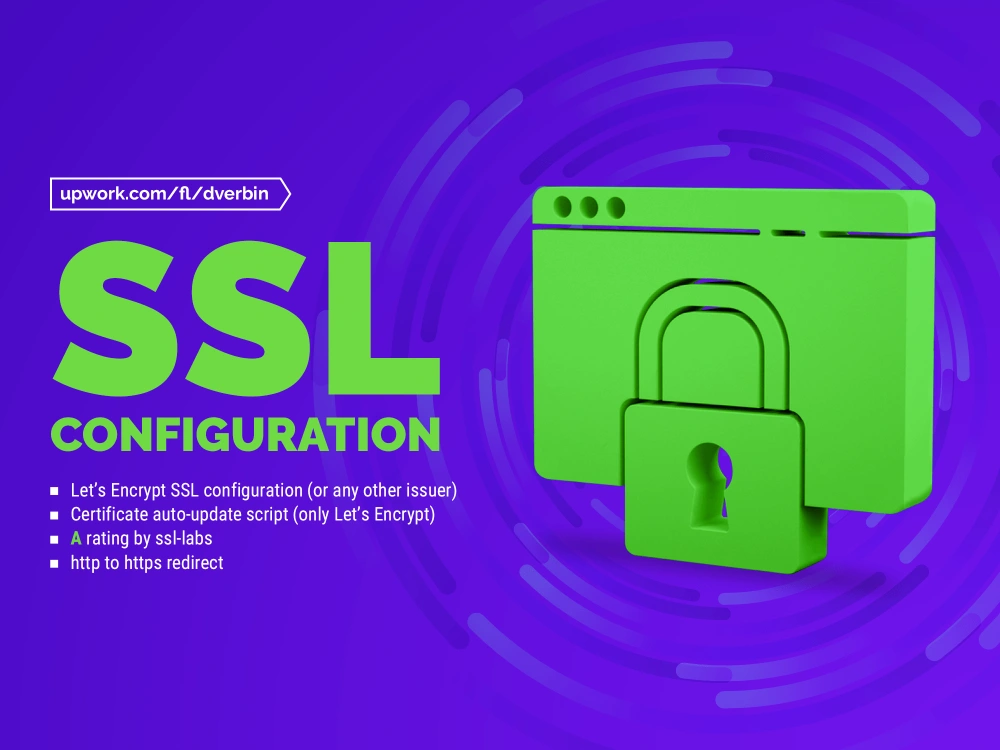 Configured SSL certificate for you website | Upwork