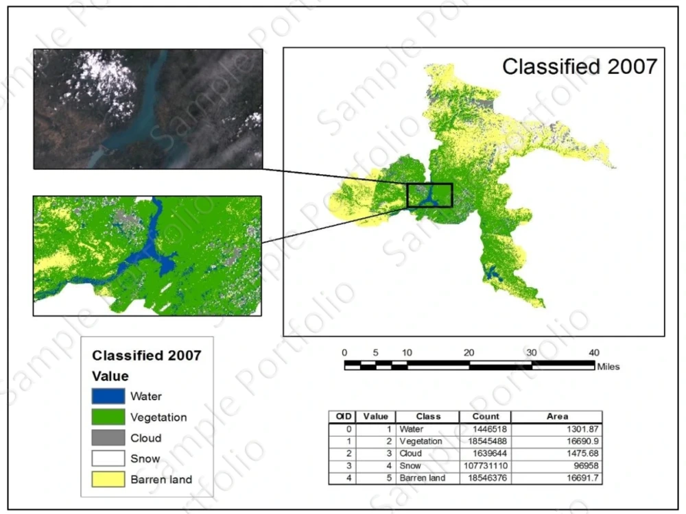 A GIS Map visualization of your data | Upwork