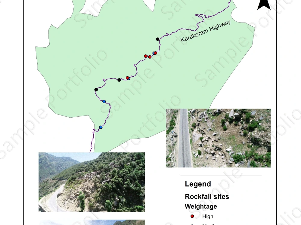 A GIS Map visualization of your data | Upwork