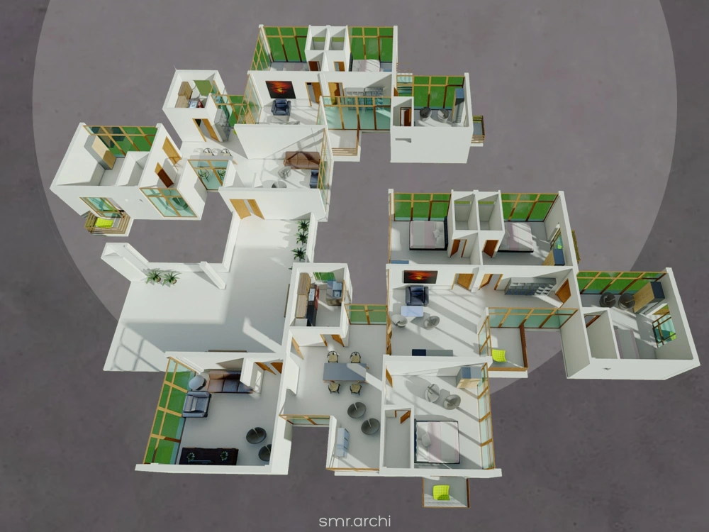 Detailed 2d architecture floor plans. | Upwork