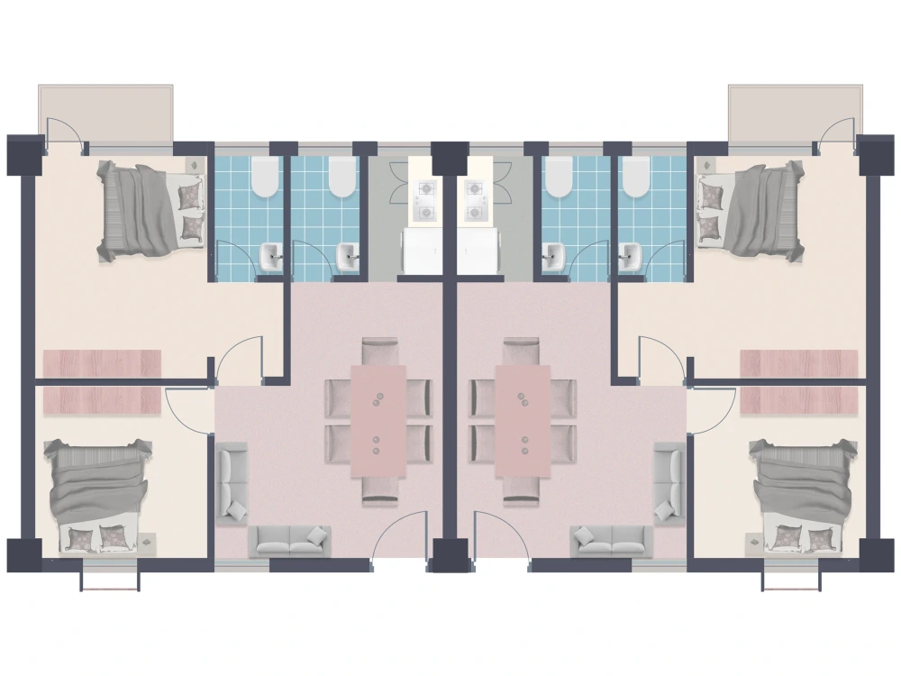 Detailed 2d architecture floor plans. | Upwork