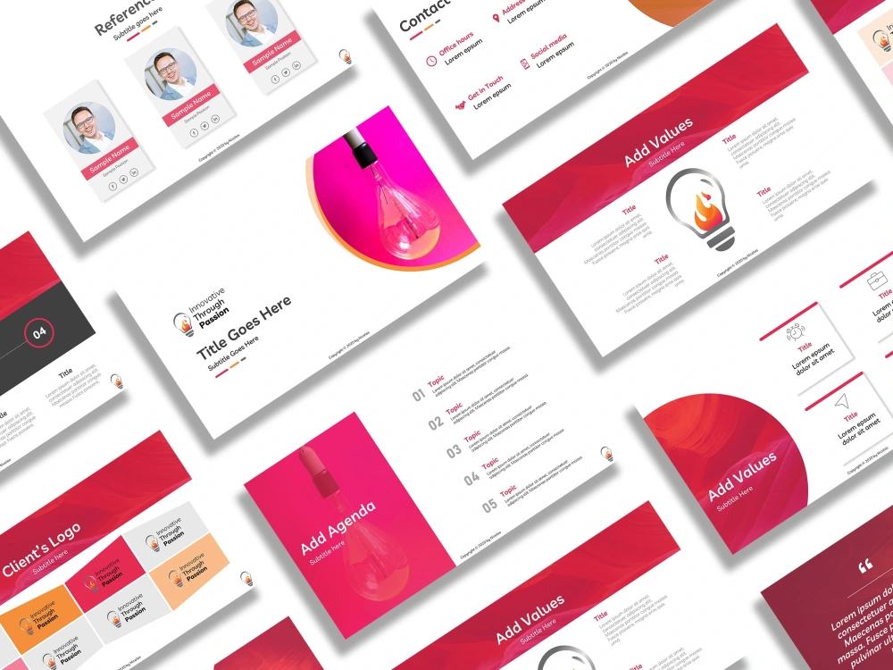 A branded PowerPoint Master Template for your needs | Upwork
