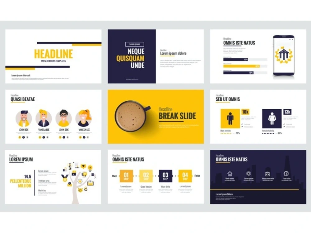 Illustration Based Powerpoint Presentation | Upwork