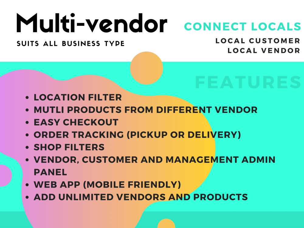 Multi-vendor e-commerce website with user, admin and vendor logins | Upwork