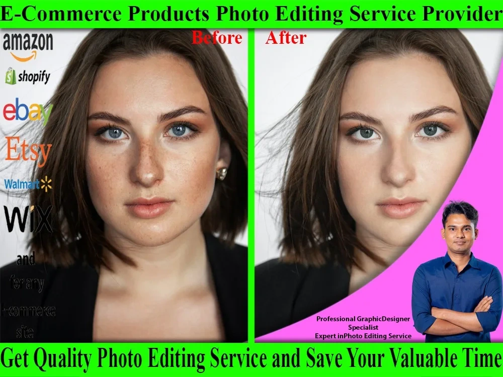 Retouching and Photoshop Editing Service within 24 hours | Upwork