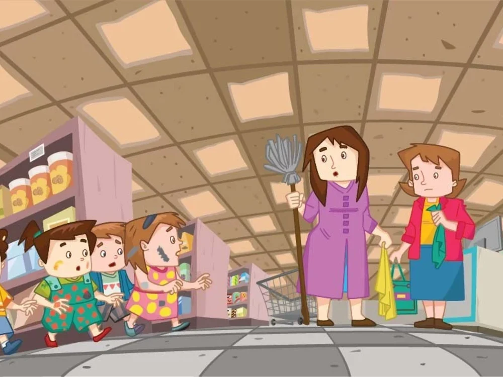 Custom Children's Book Cartoon Vector Composition | Upwork