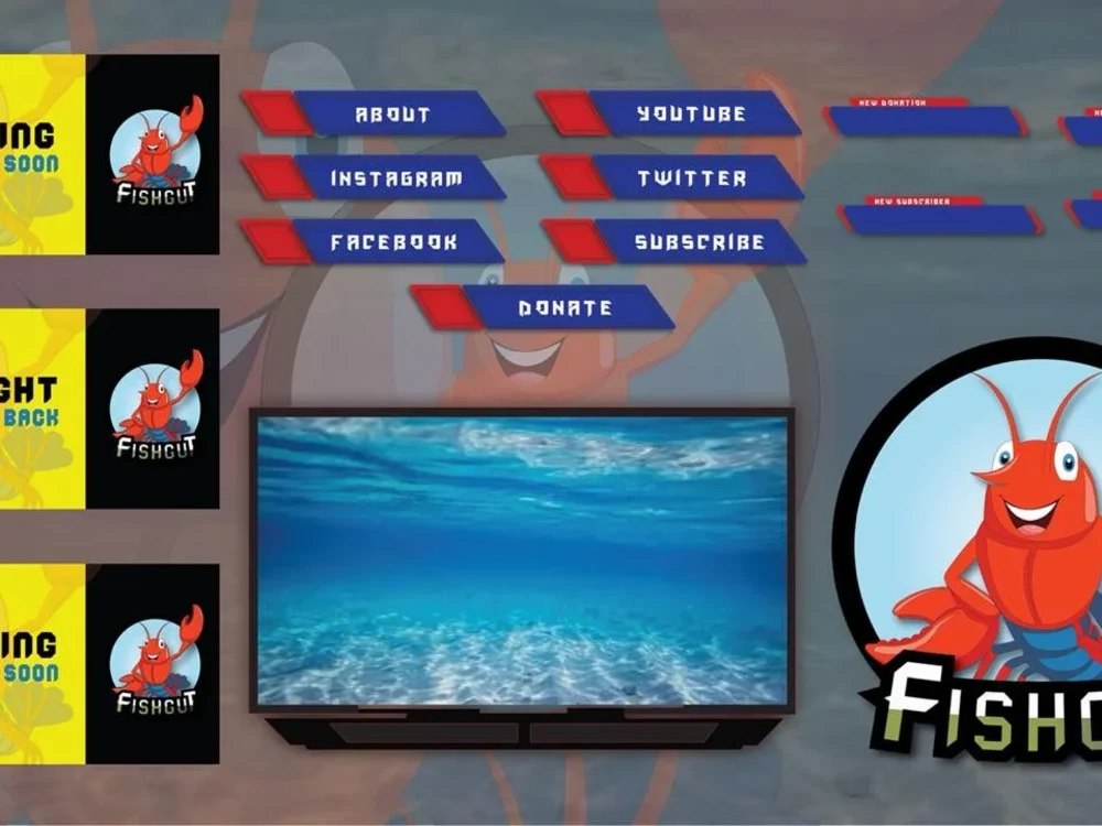 Custom animated twitch overlay or Streaming Graphic Design | Upwork