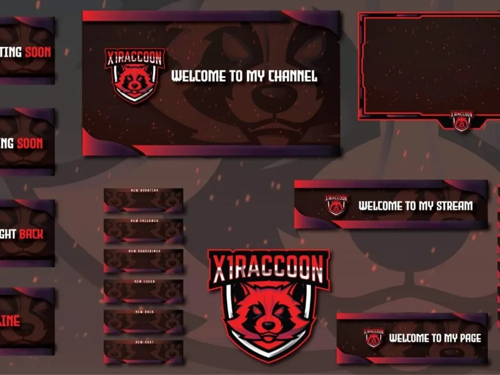 Custom animated twitch overlay or Streaming Graphic Design | Upwork