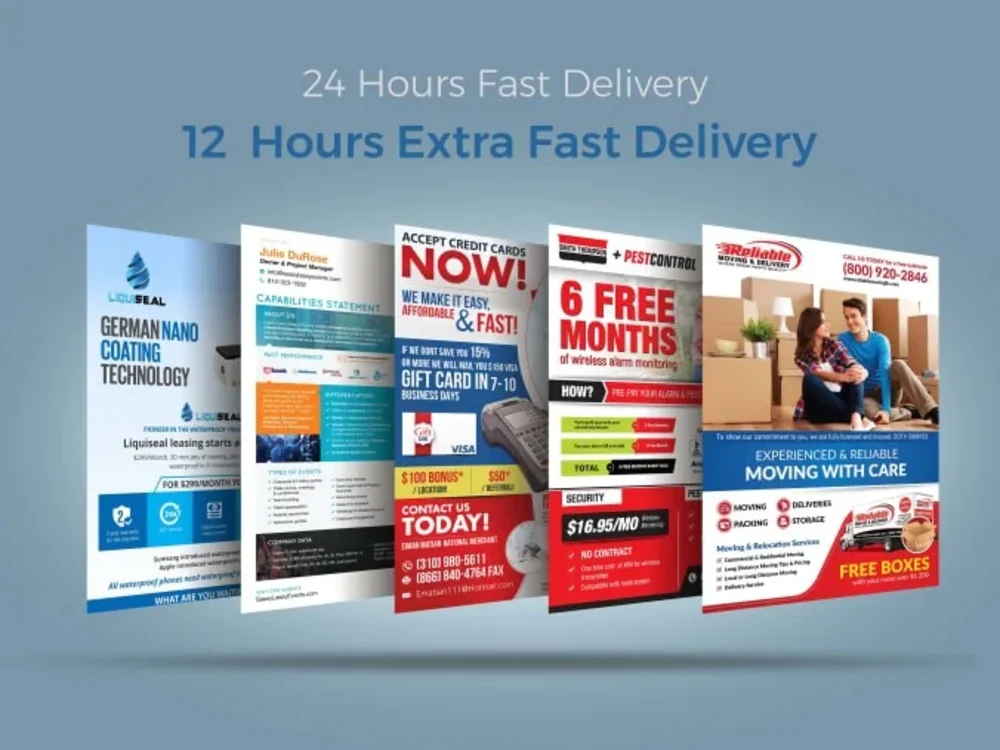Professional business flyers and brochures | Upwork