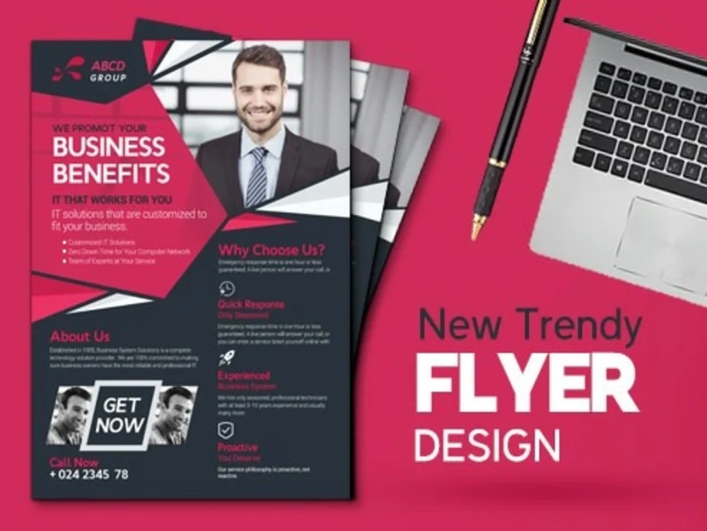 Professional business flyers and brochures | Upwork