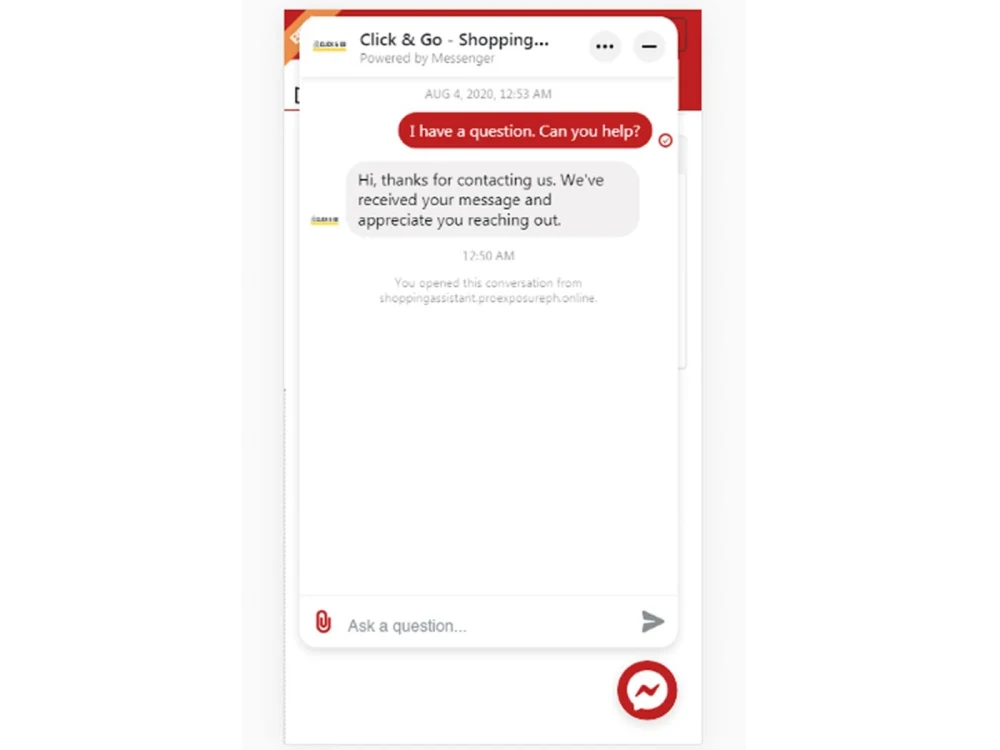 A Facebook Messenger Chat Box integrated on your existing Website | Upwork