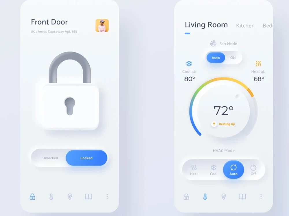 Industry standard UI design for your Android or IOS App | Upwork